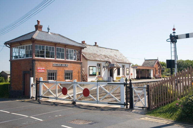 Blue Anchor Level Crossing | Somerset Guide